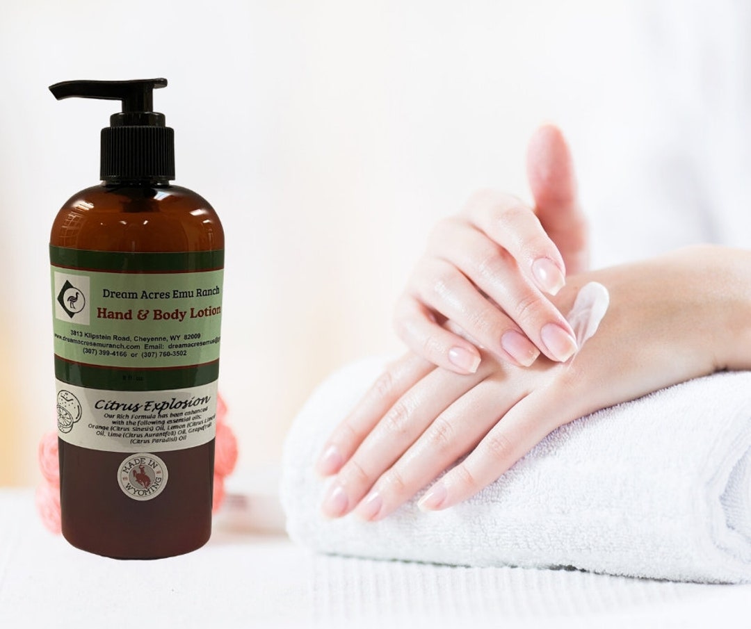 Citrus Explosion - Emu Oil All-natural Lotion - Etsy