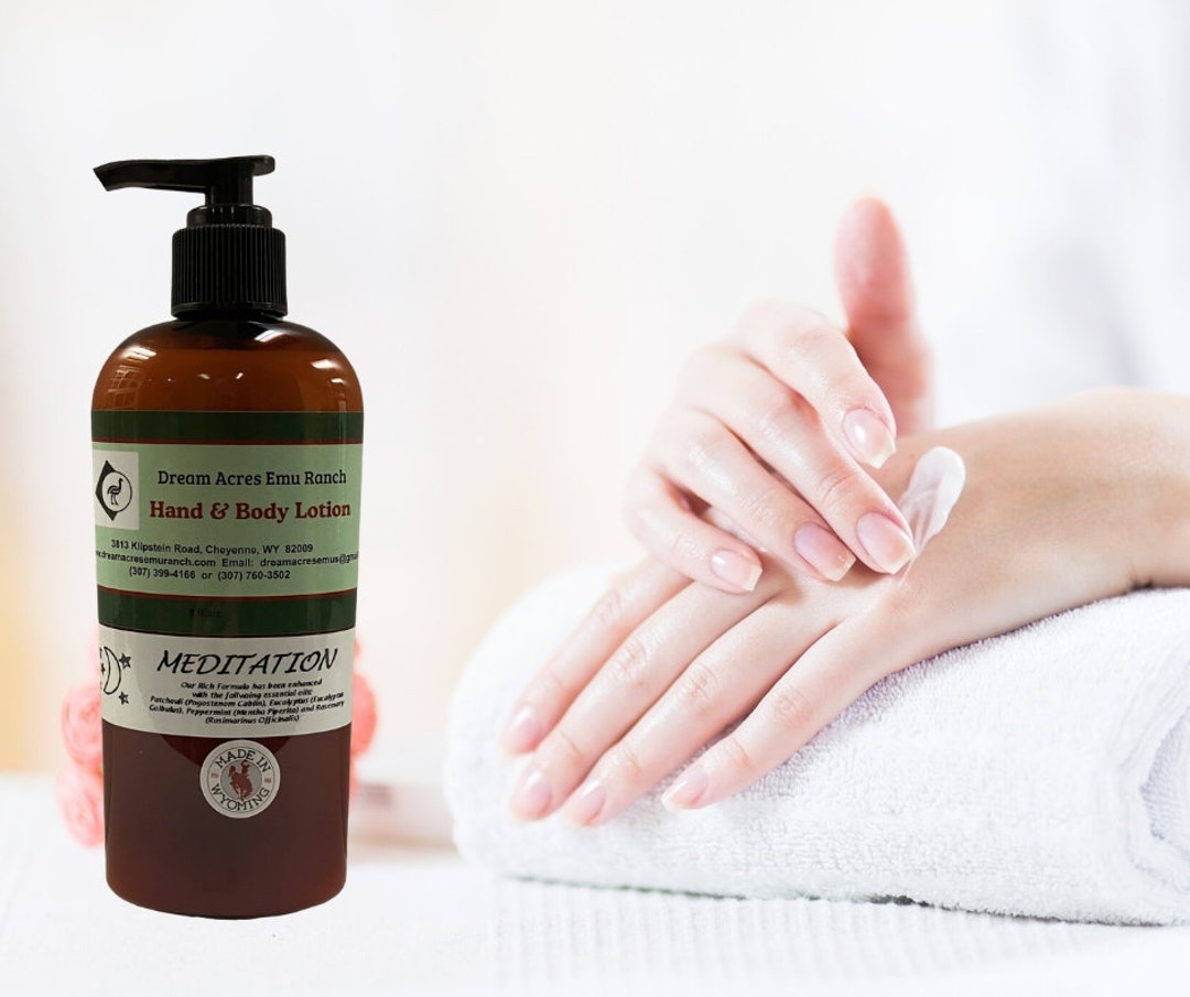 Meditation - Emu Oil All-natural Lotion - Etsy