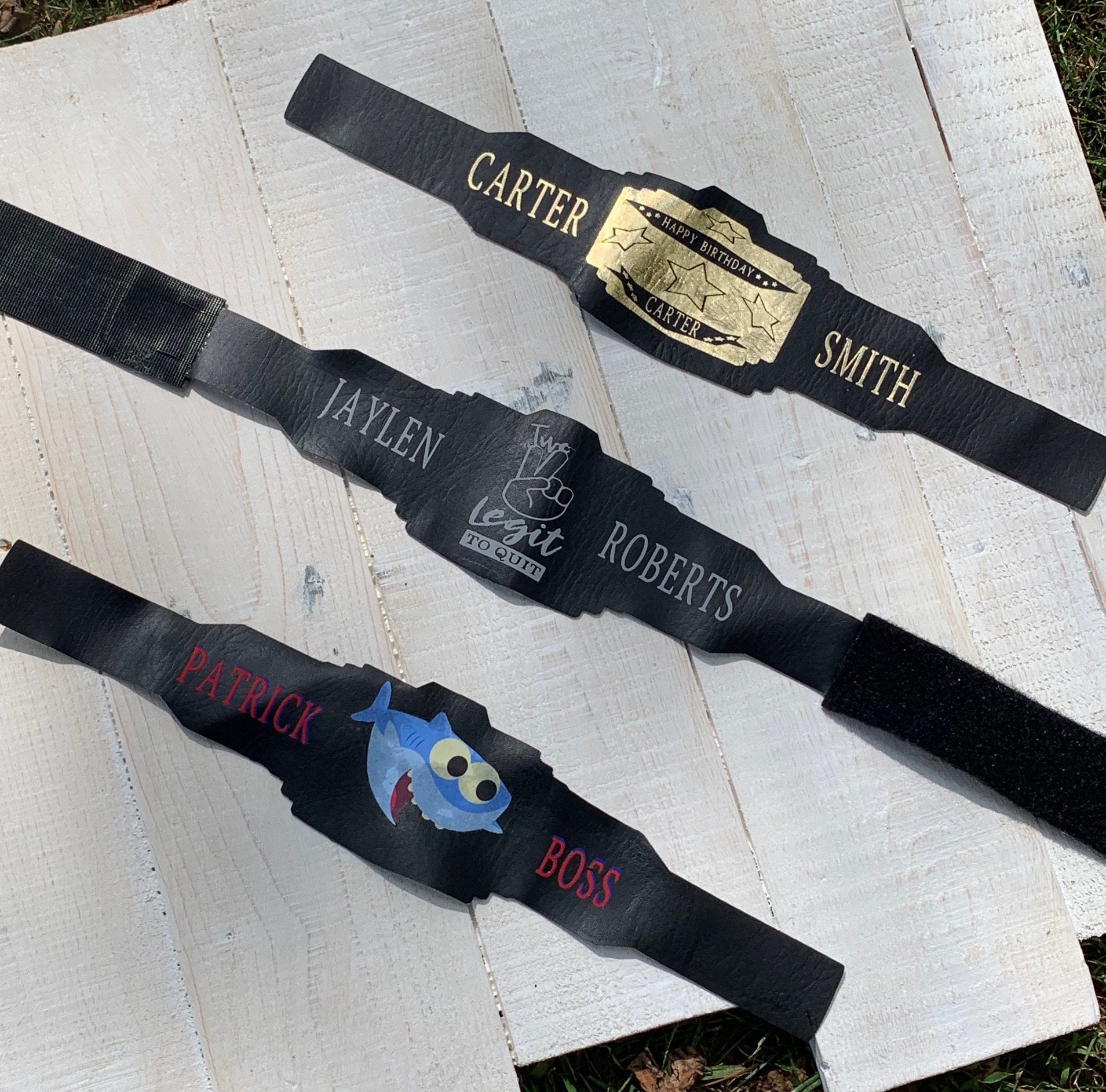 Mini Personalized Custom Made Belts - Etsy