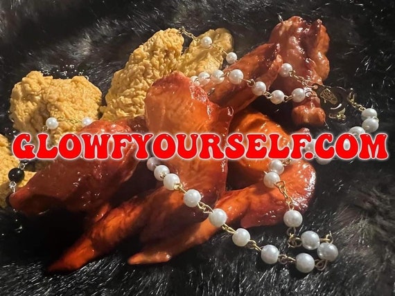 Chicken Wing Rosary for the Love of All Things Poultry - Etsy