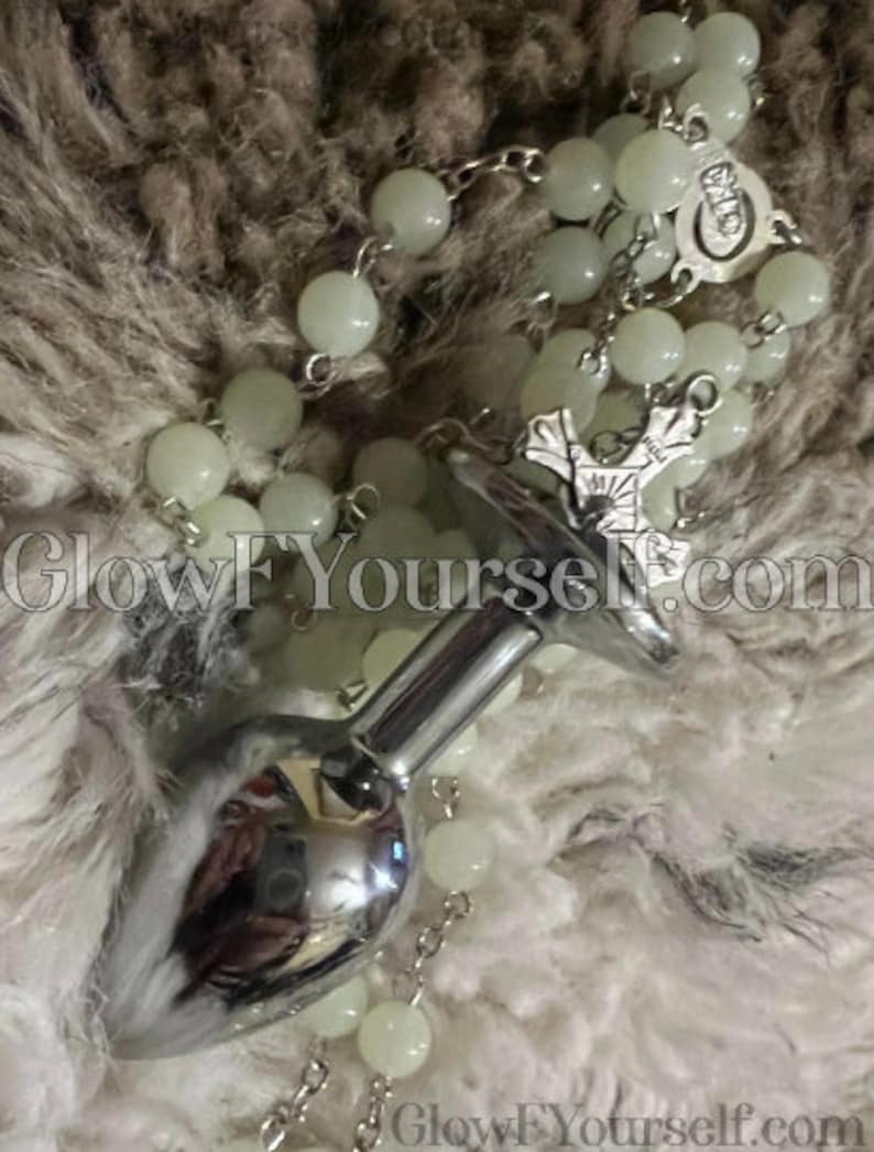 Jesus Christ Stainless Steel Rosary Butt Plug and NIPPLE - Etsy Hong Kong