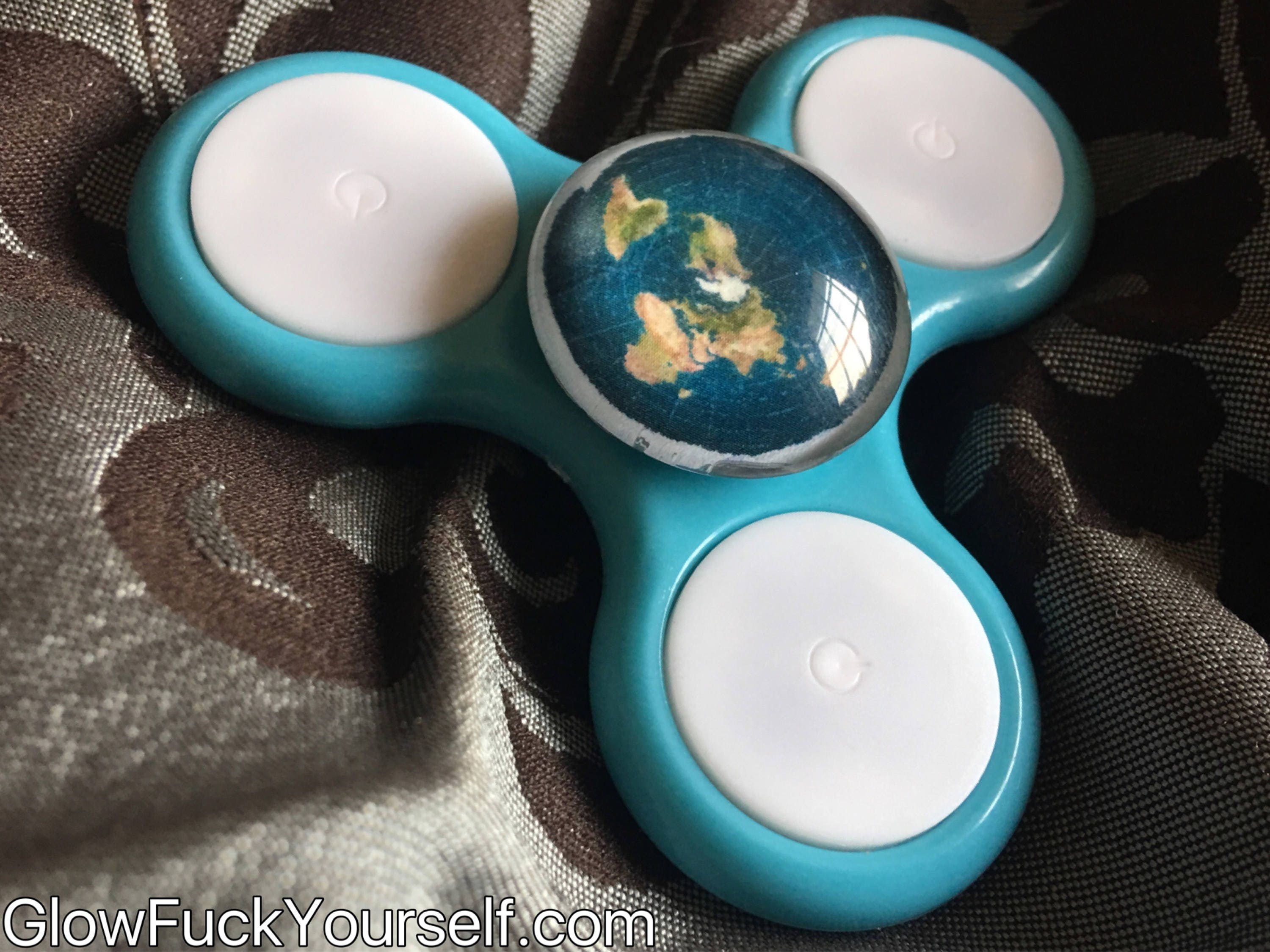 Geocentric FLAT EARTH Fidget Spinner Get Woke Af up in the - Etsy
