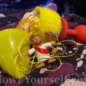 Jesus Parachuting Rocket Ship Christ Our Lord and Savior Fill - Etsy