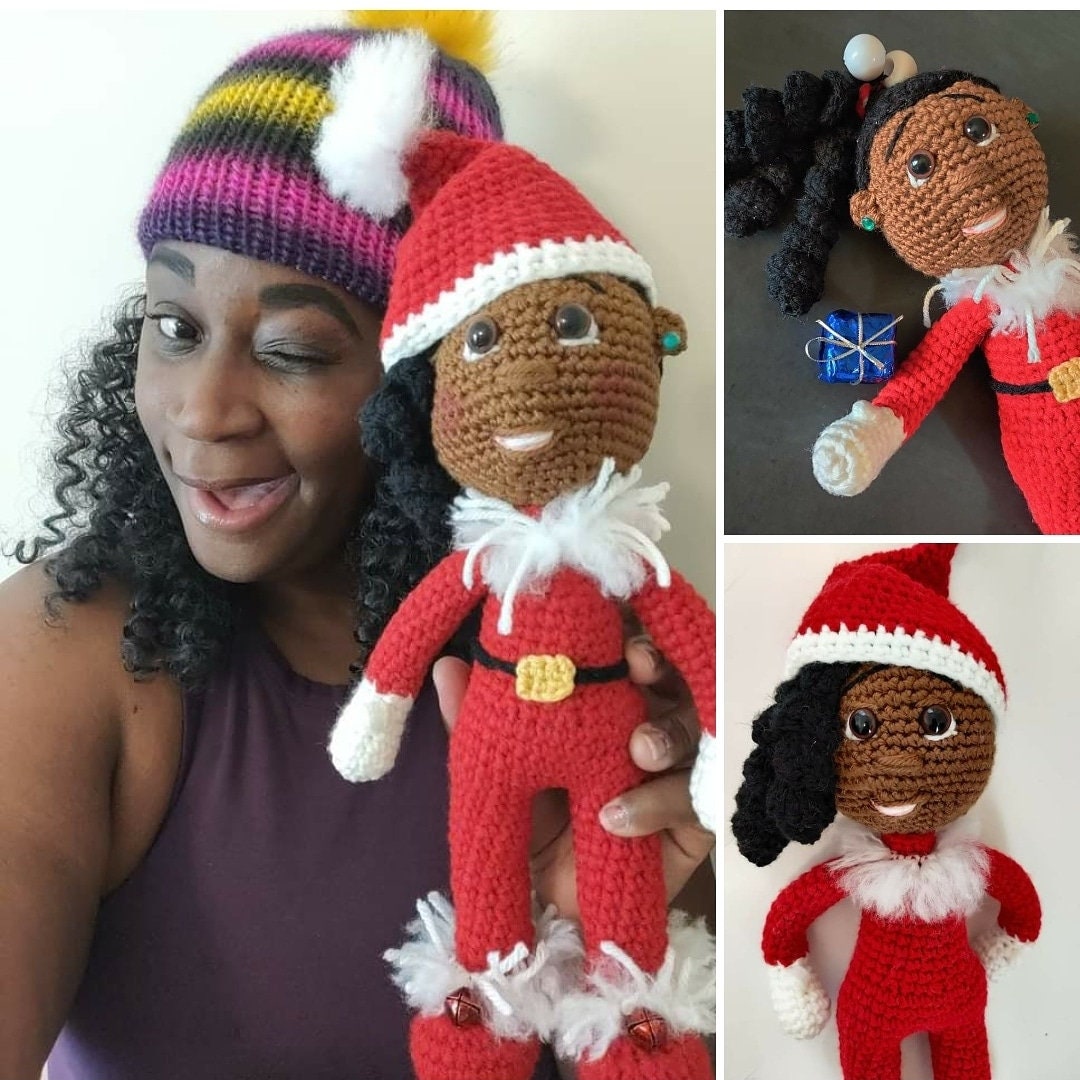 Eveline the Elf - Crochet Doll Pattern - Etsy