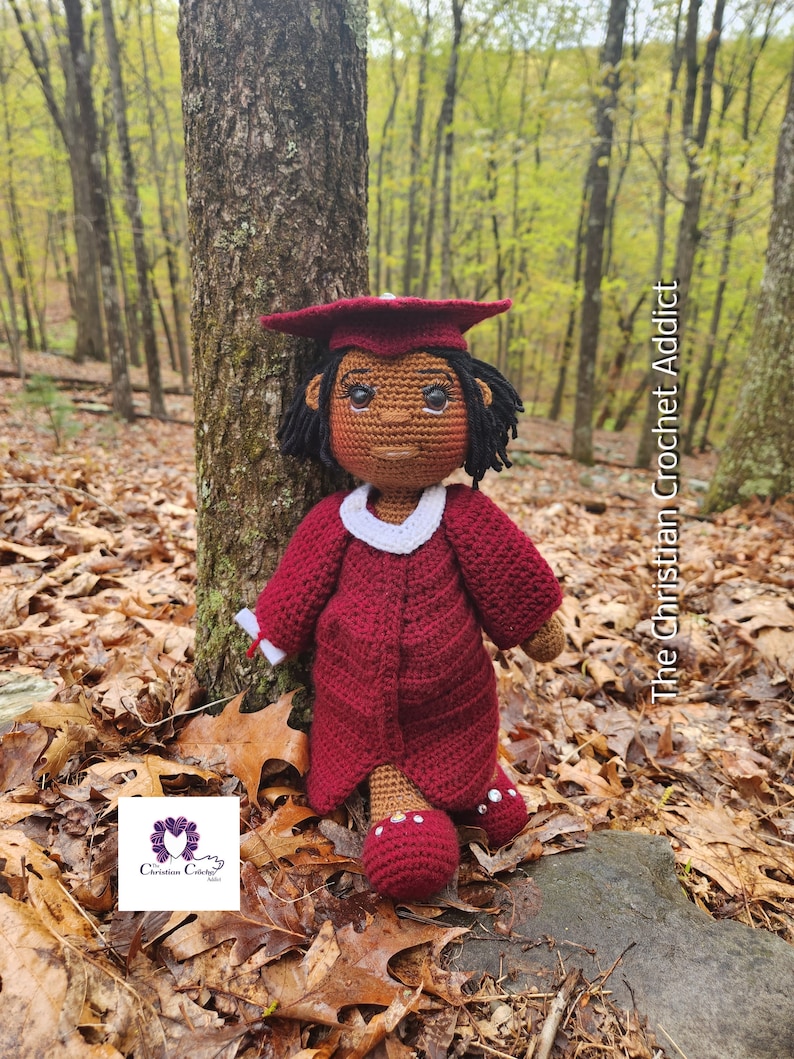 Graduate Crochet Doll Pattern Dream - Etsy