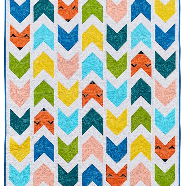 Fox Baby Quilt Pattern - Etsy
