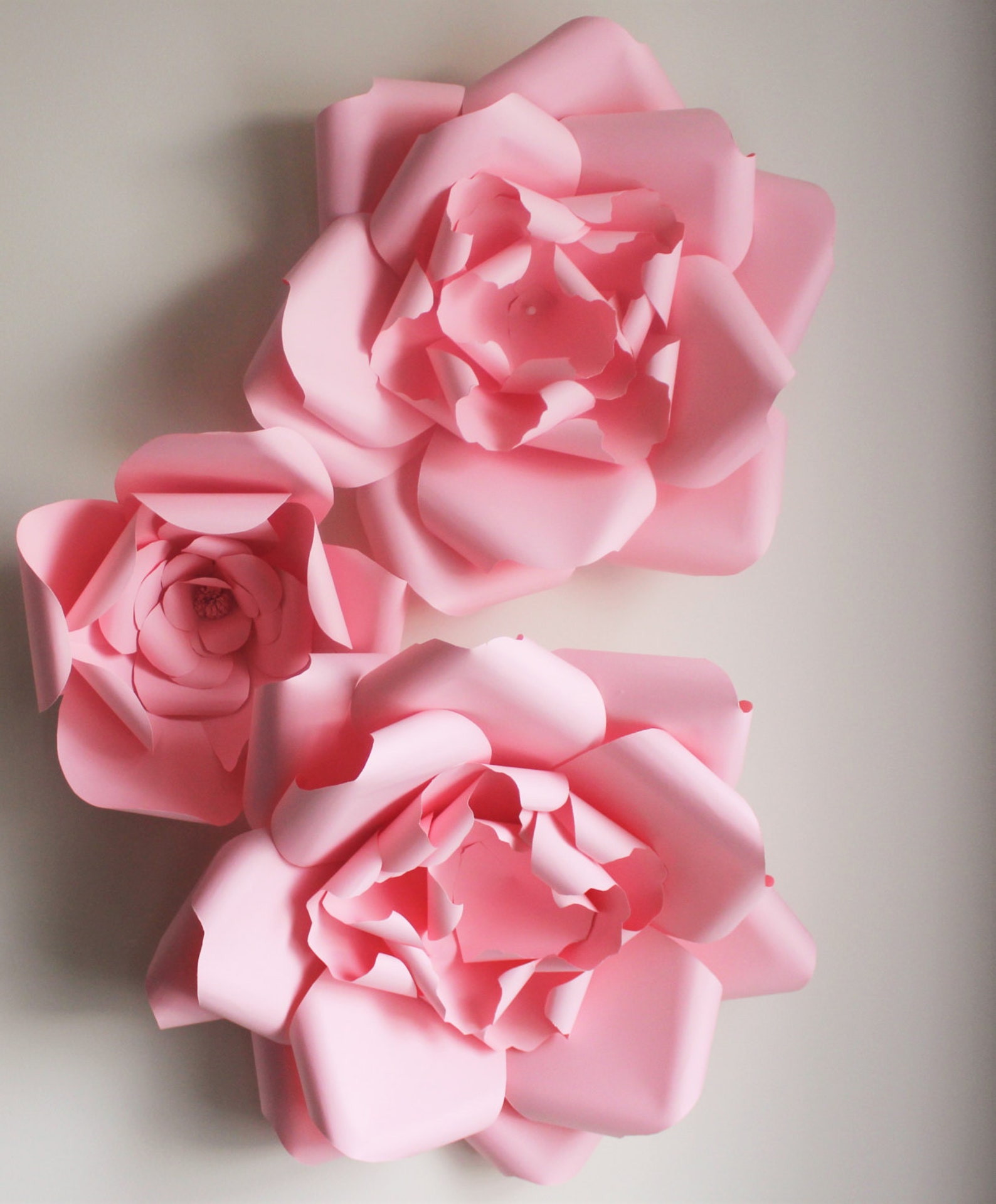 Giant Pink Paper Flower Backdropgiant Pink Paper Flower - Etsy
