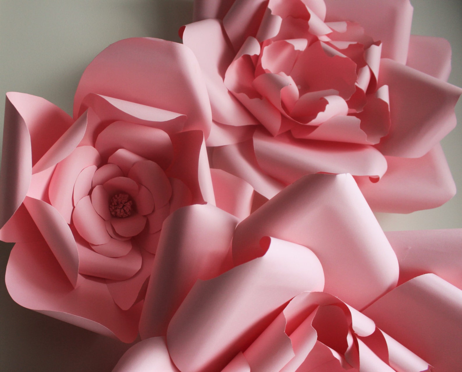 Giant Pink Paper Flower Backdropgiant Pink Paper Flower - Etsy