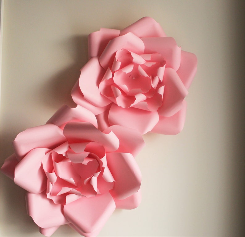 Giant Pink Paper Flower Backdropgiant Pink Paper Flower - Etsy