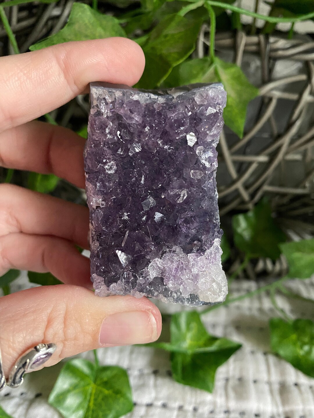 Deep Purple Amethyst Crystal Stone, Natural Amethyst, Amethyst Cluster ...