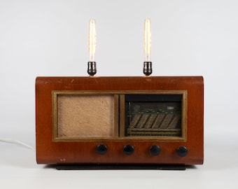 Radio Lamp - Etsy