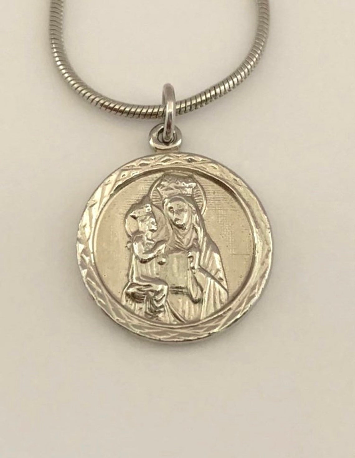 Vintage Saint Anne Religious Medal Patron Saint Religious - Etsy