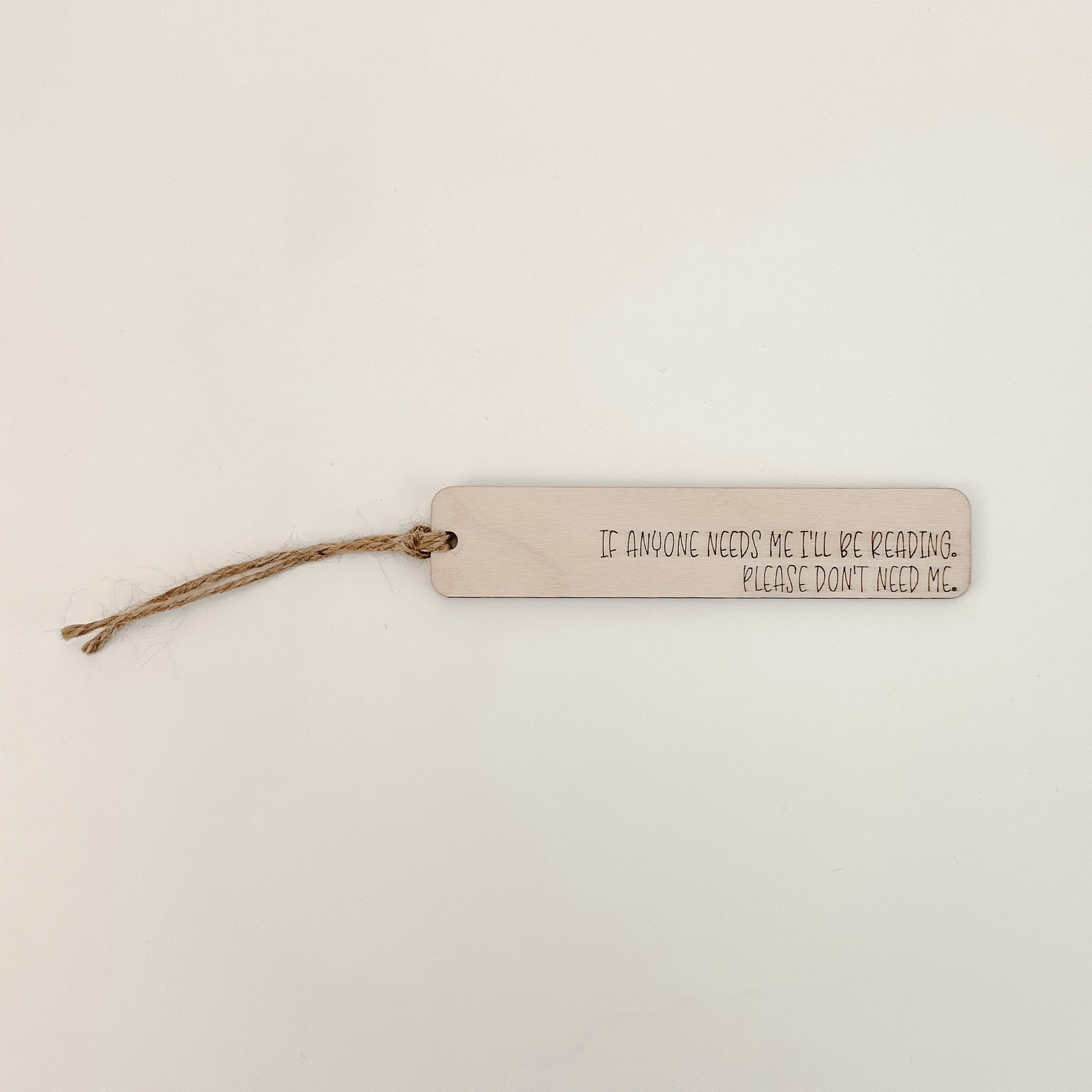 Laser Cut Bookmarks Reading | Wooden Bookmarks | I'll Be Reading ...