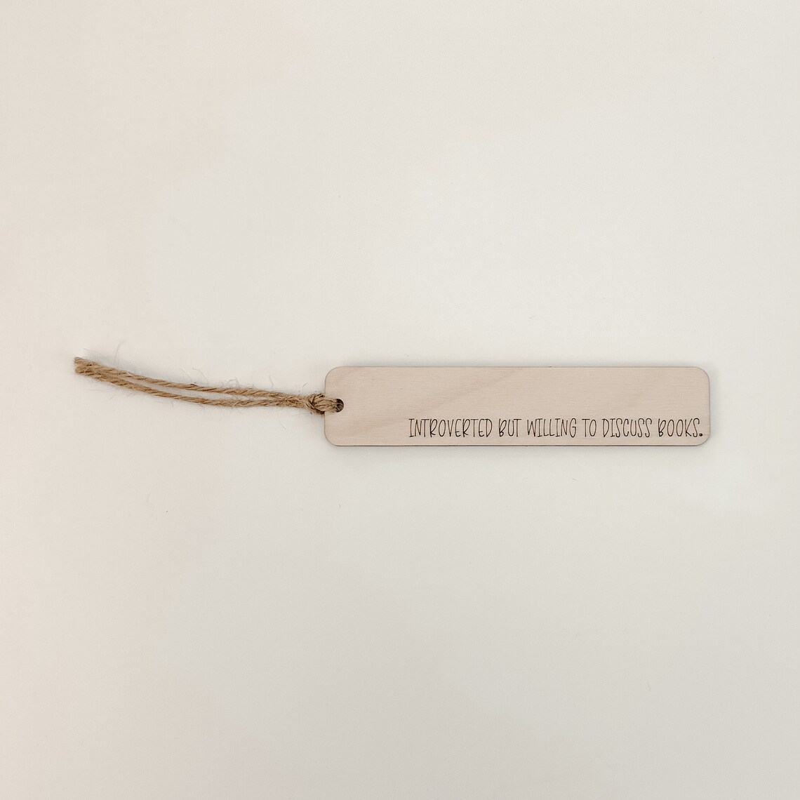 Laser Cut Bookmarks Reading | Wooden Bookmarks | I'll Be Reading ...