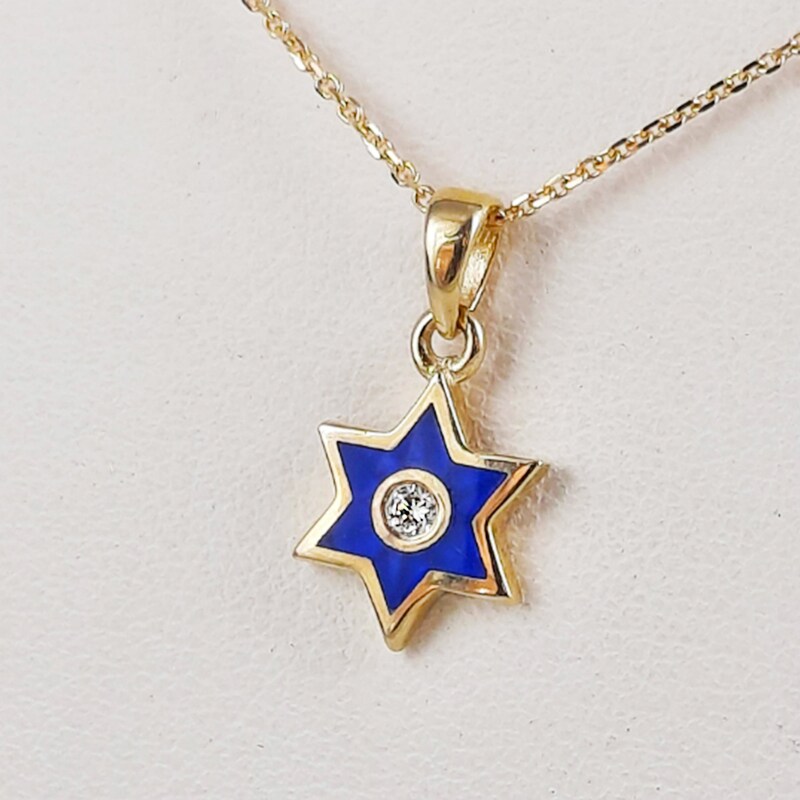 Tiny Star of David - Etsy