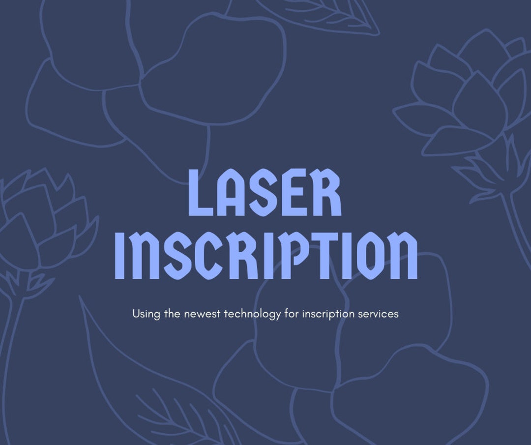 Laser Inscription for Jewelry - Etsy