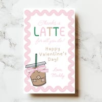 PRINTABLE Coffee Gift Tag -- Teacher Christmas Gift Coffee Gift Tag ...