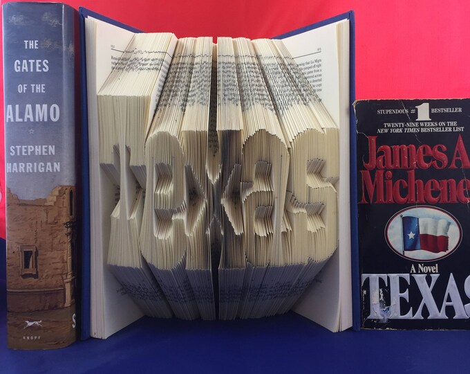 Origami-james A Michener-texas-book Folding Pattern 378 Folds Free ...