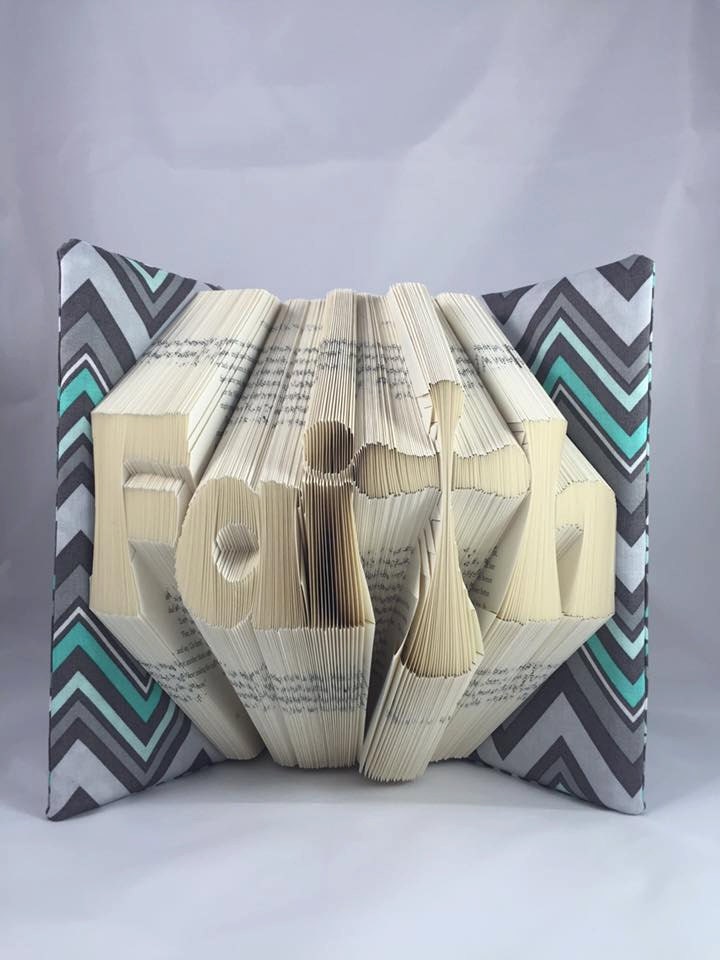 Origami Book Folding Pattern DIY Faith 412 Folds With Free Heart ...