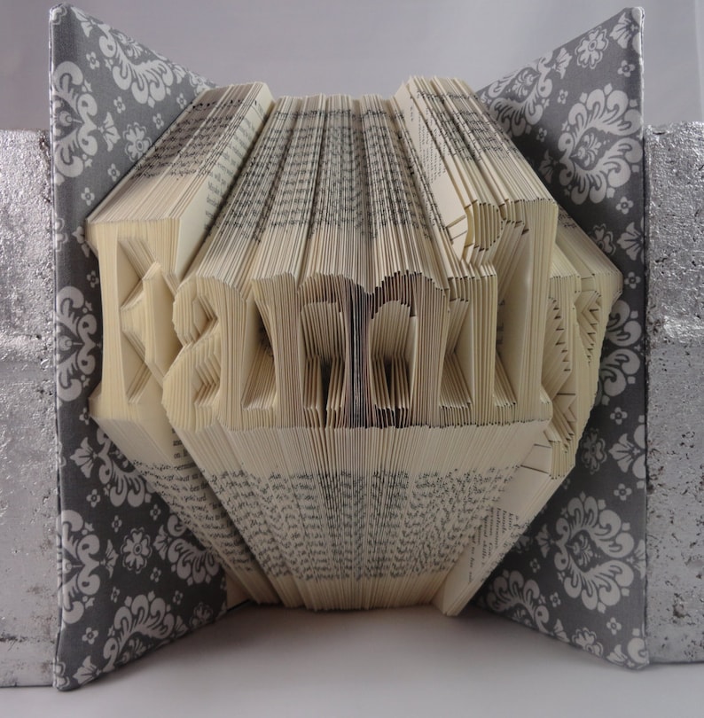 Origami Book Folding Pattern DIY Family 350 Folds-book Art Free Heart ...