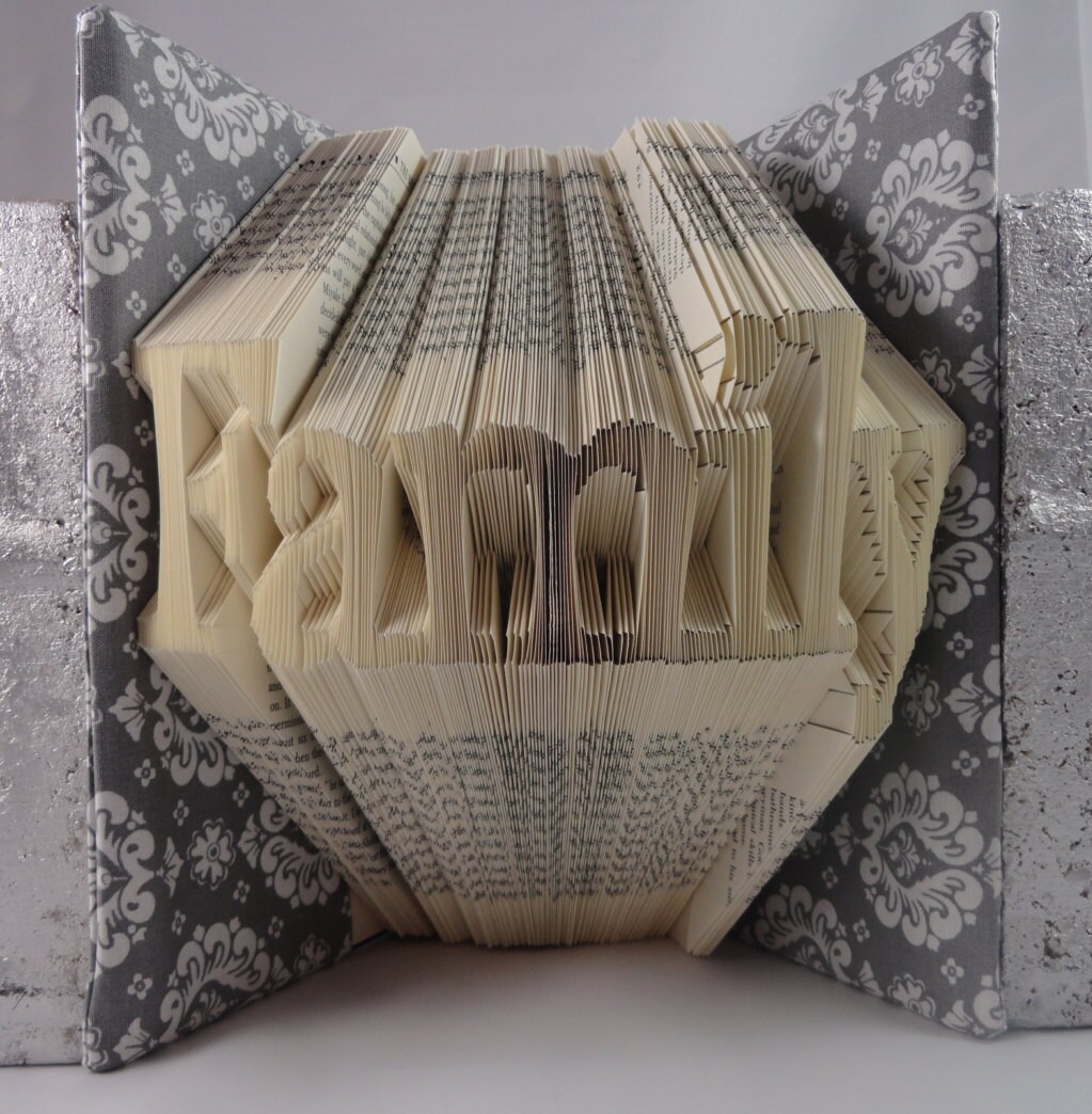 Origami Book Folding Pattern DIY Family 350 Folds-book Art Free Heart ...