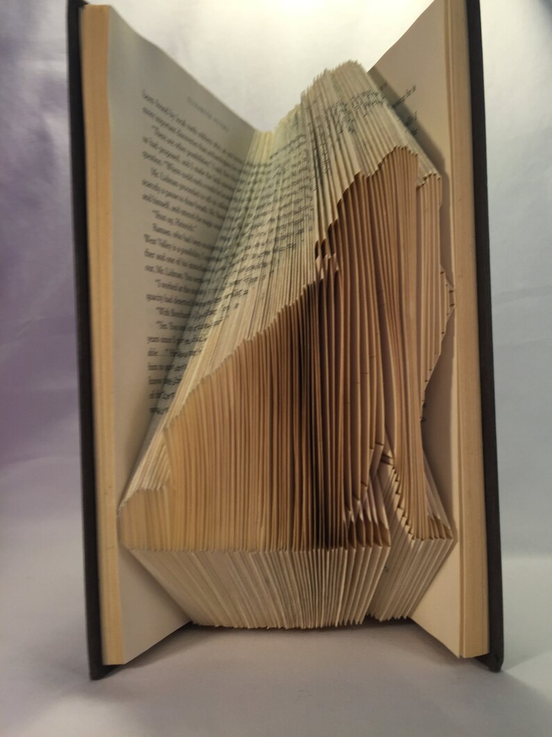 Origami Book Folding Pattern DIY Wolf (the Call of the Wild) 106 Folds ...