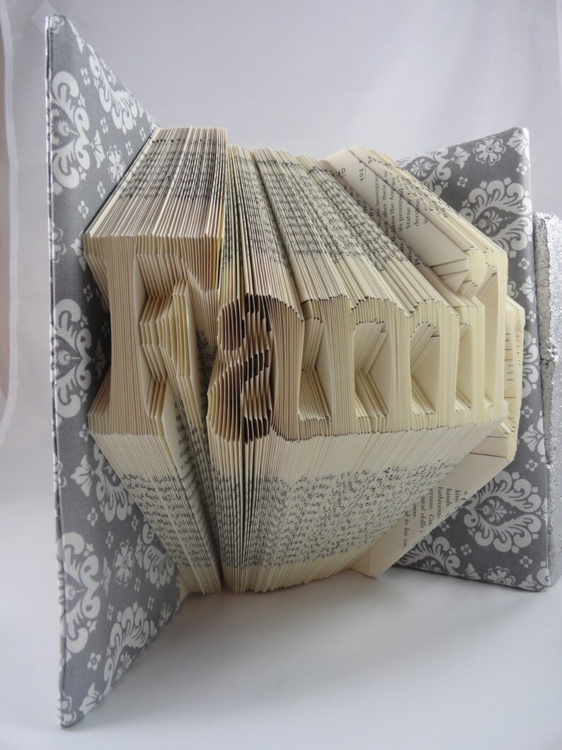 Origami Book Folding Pattern DIY Family 350 Folds-book Art Free Heart ...