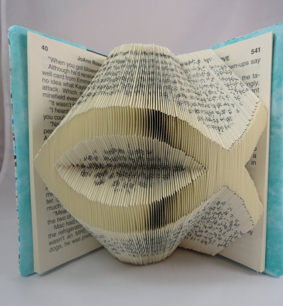 Origami Book Folding Pattern DIY Christian Fish Symbol 250 | Etsy