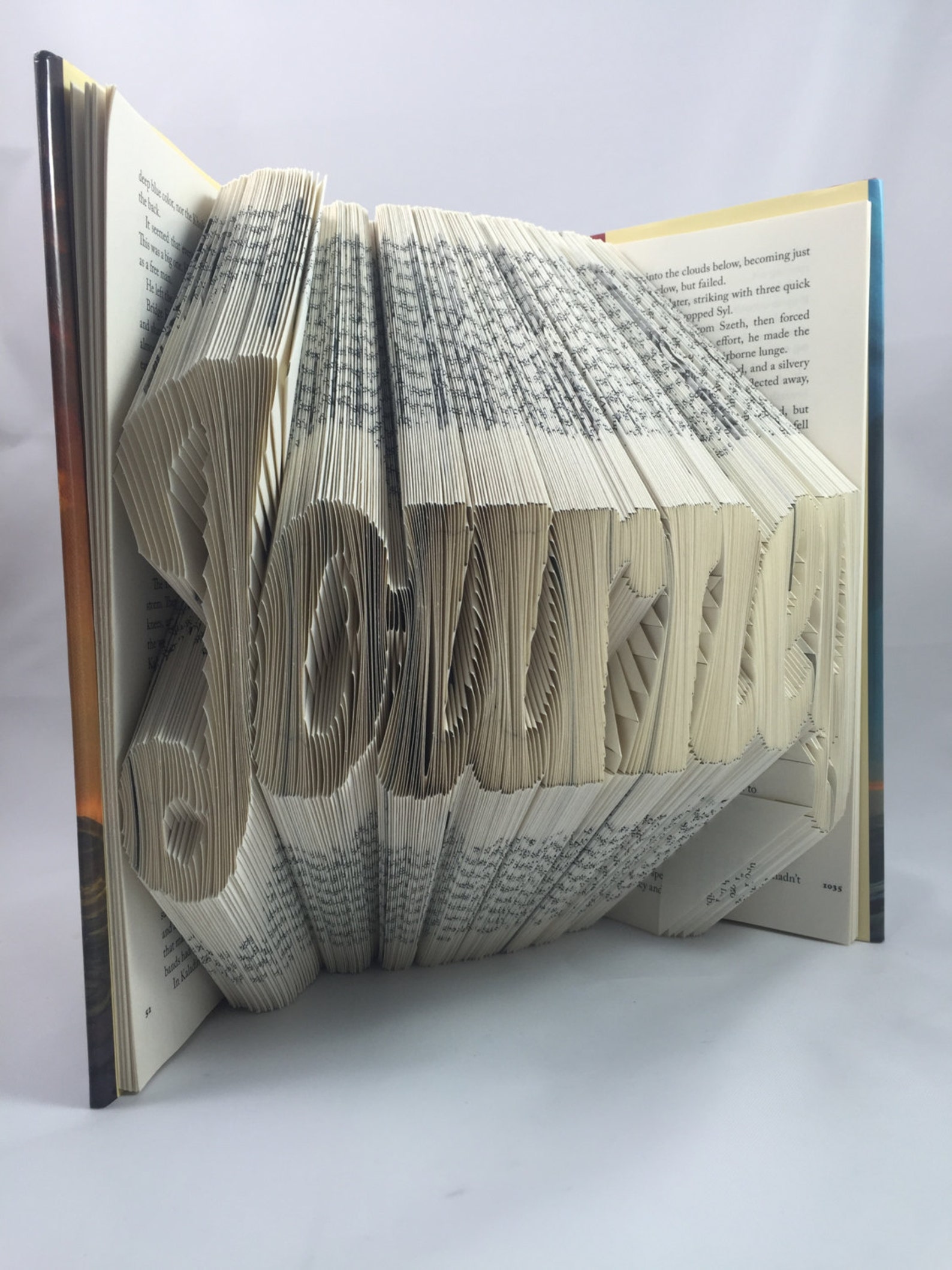 Origami Brandon Sanderson Fans Book Folding Pattern DIY Journey 492 ...