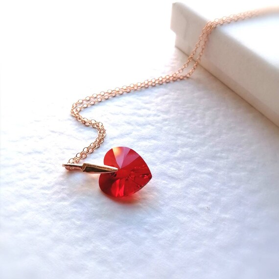 Valentines necklace for her store