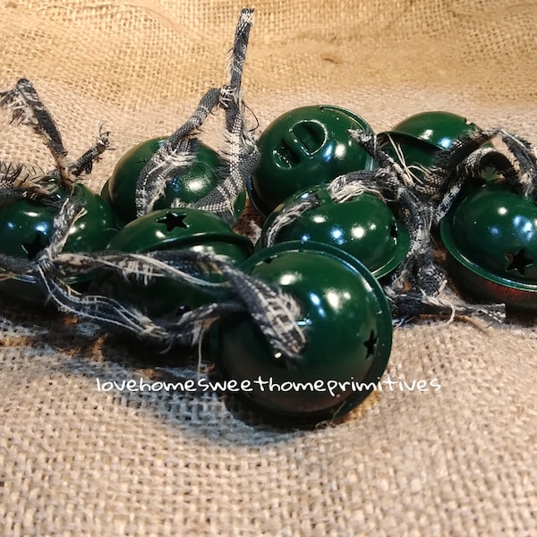 Rustic Jingle Bell - Etsy