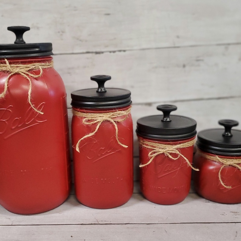 Kitchen Canister Set - Etsy