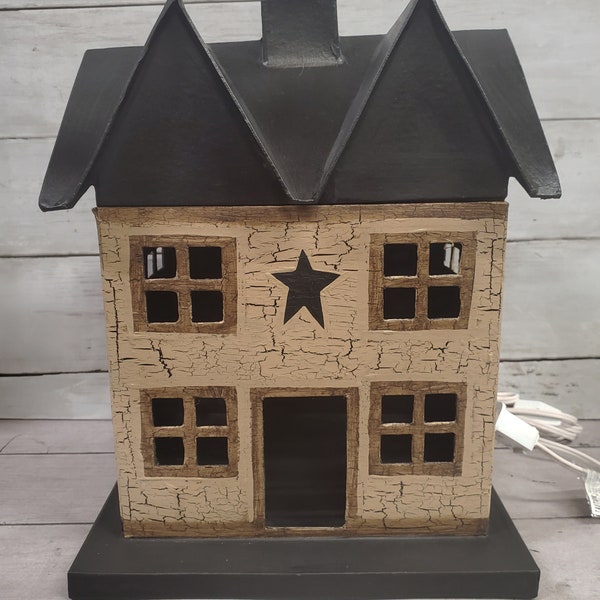 Primitive Saltbox - Etsy