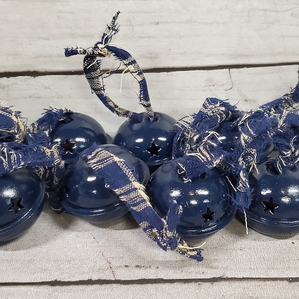 Rustic Christmas Bell - Etsy