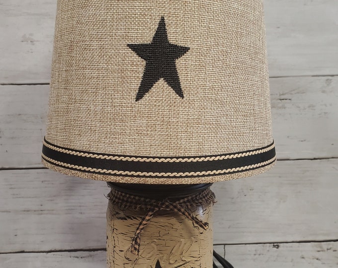 Handmade Wooden Primitive Lamp. Listing is for a Single Lamp Only May ...