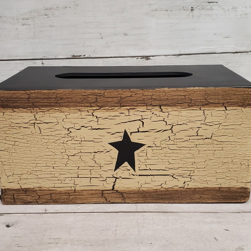 Black Country Tissue Box - Etsy