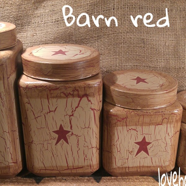 Glass Canisters - Etsy