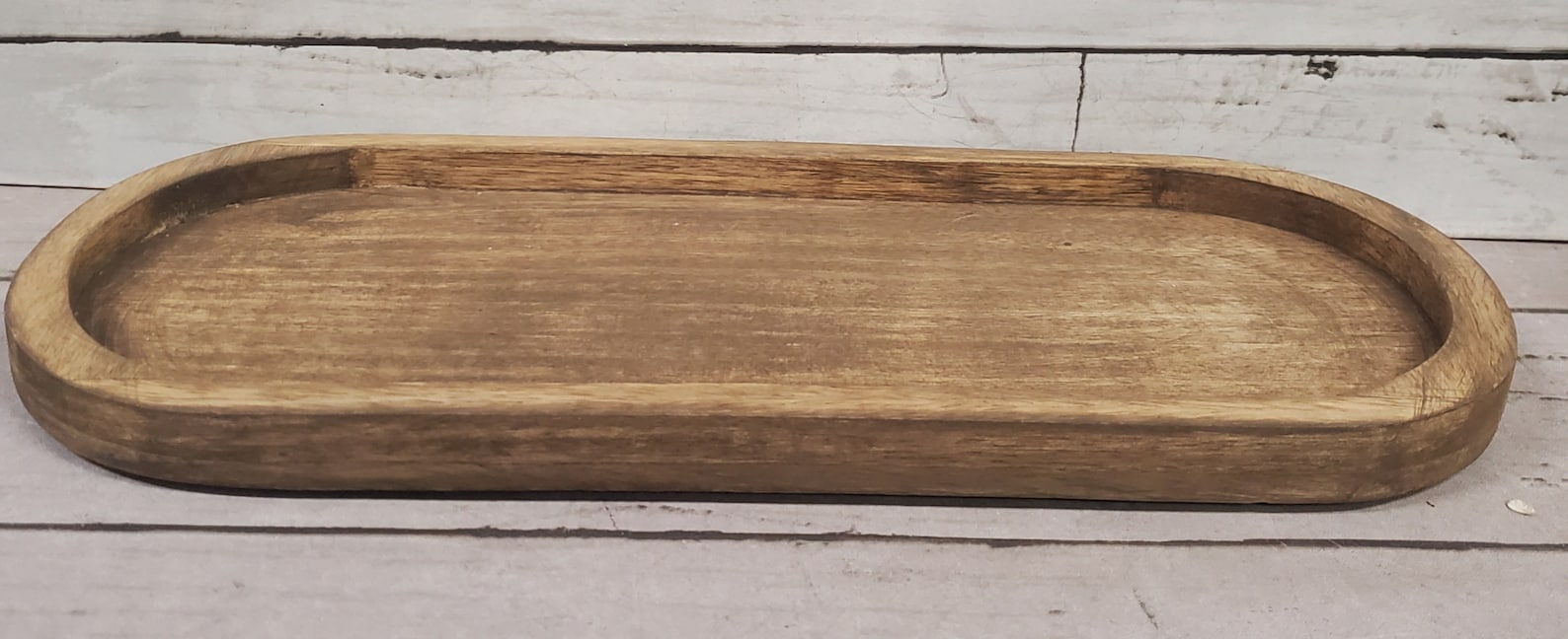 Farmhouse Neutral Mason Jar Set With Wood Tray & Pip Berries Black ...