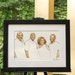 Family Portrait From Photo. Custom Handmade Wall Art. Artwork for ...
