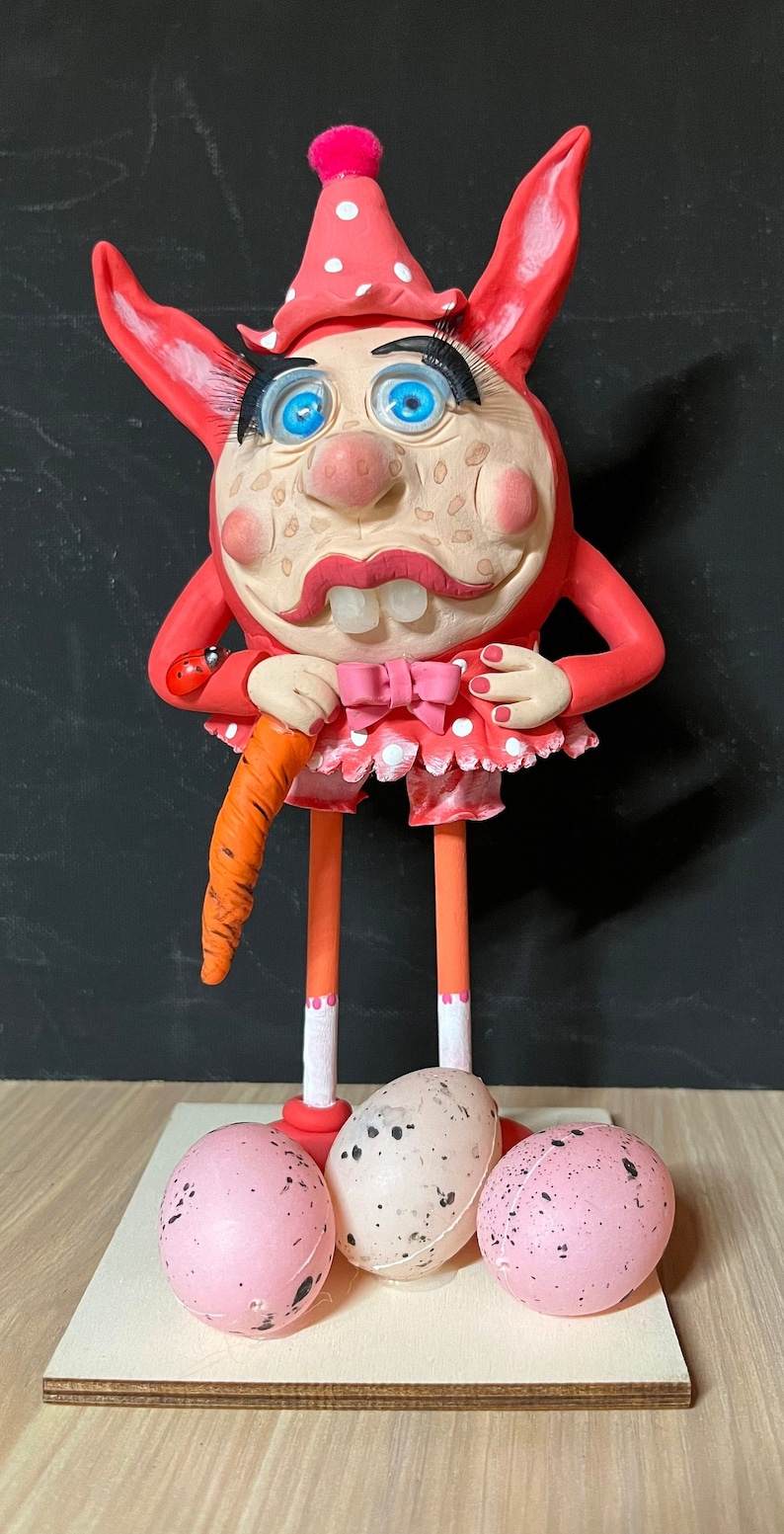 Betty Bun the Whimsical Fun Rabbit, - Etsy