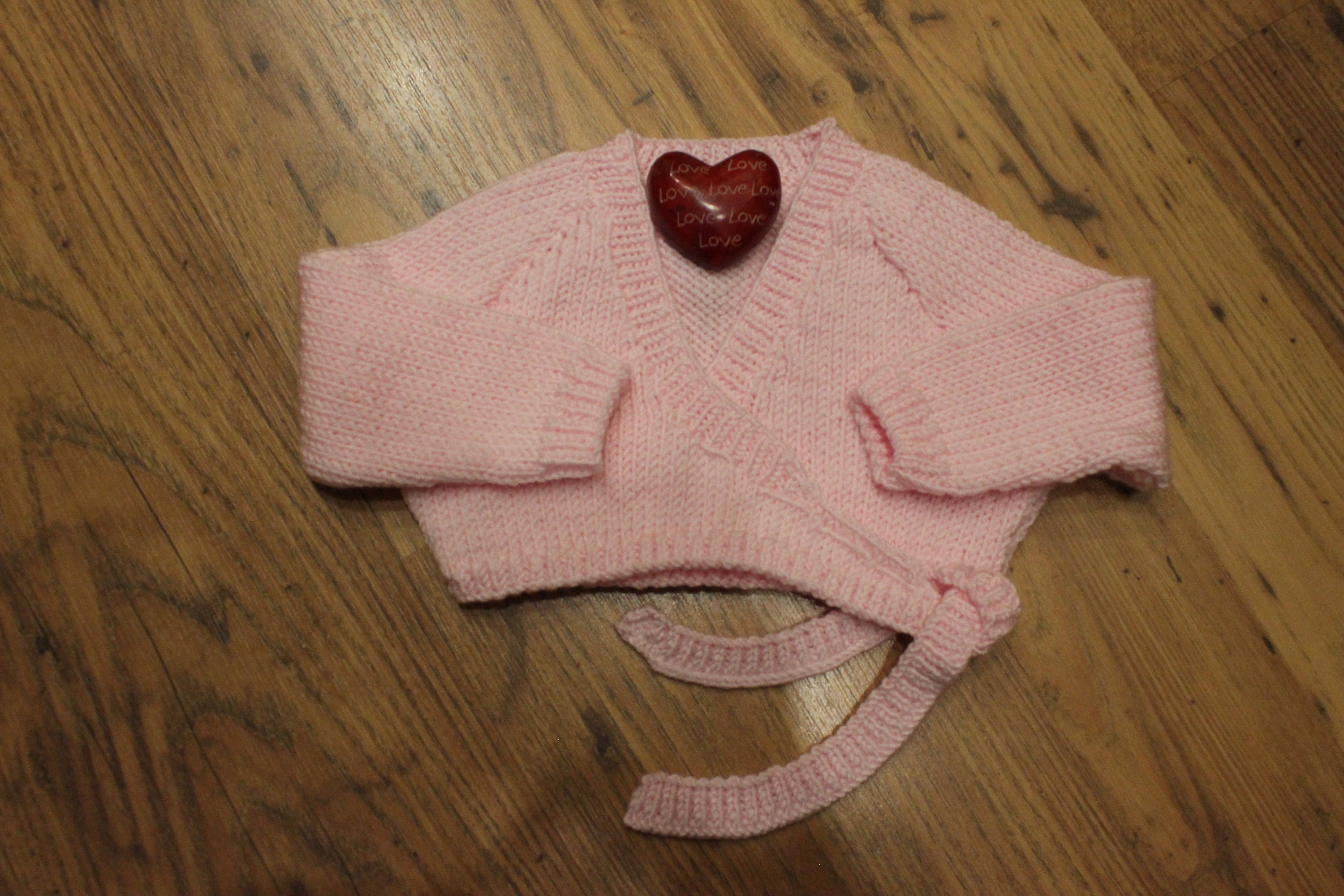 Girls Dance Wrap Jacket Baby Pink Dark Pink Dance Top Hand - Etsy