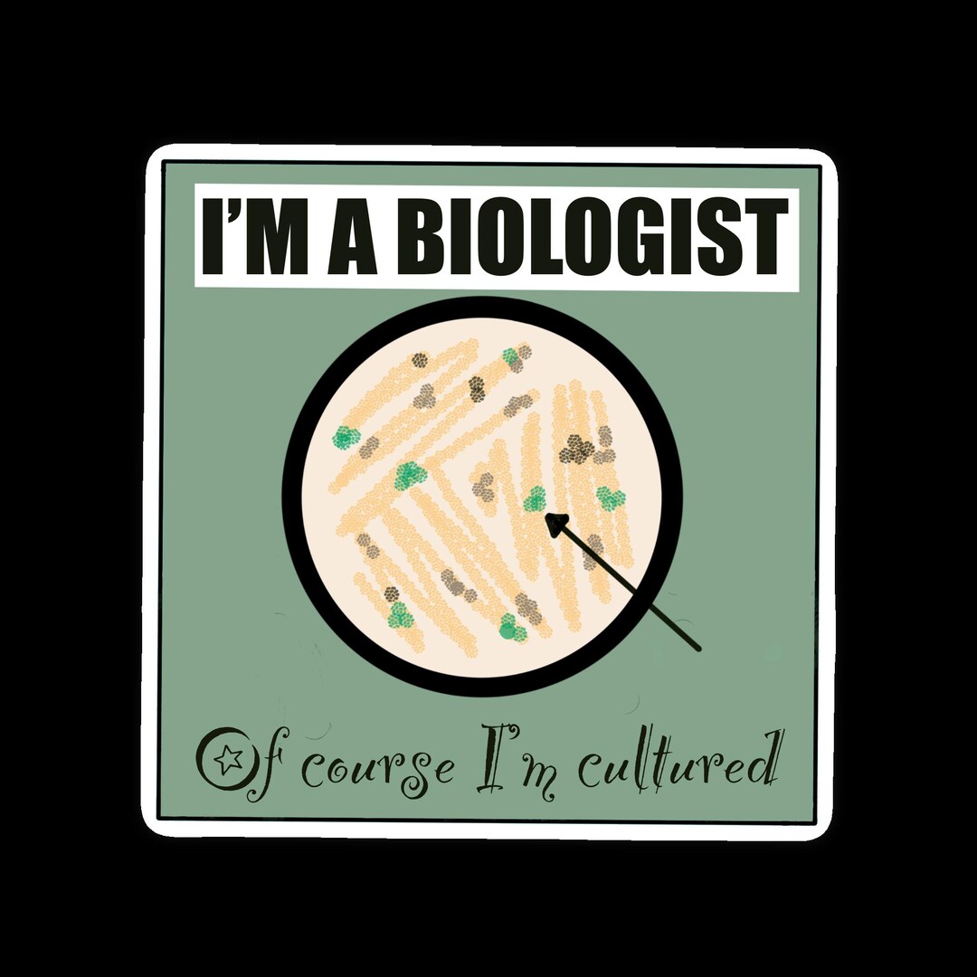I’m a Biologist Digital/ Printable Sticker - Etsy