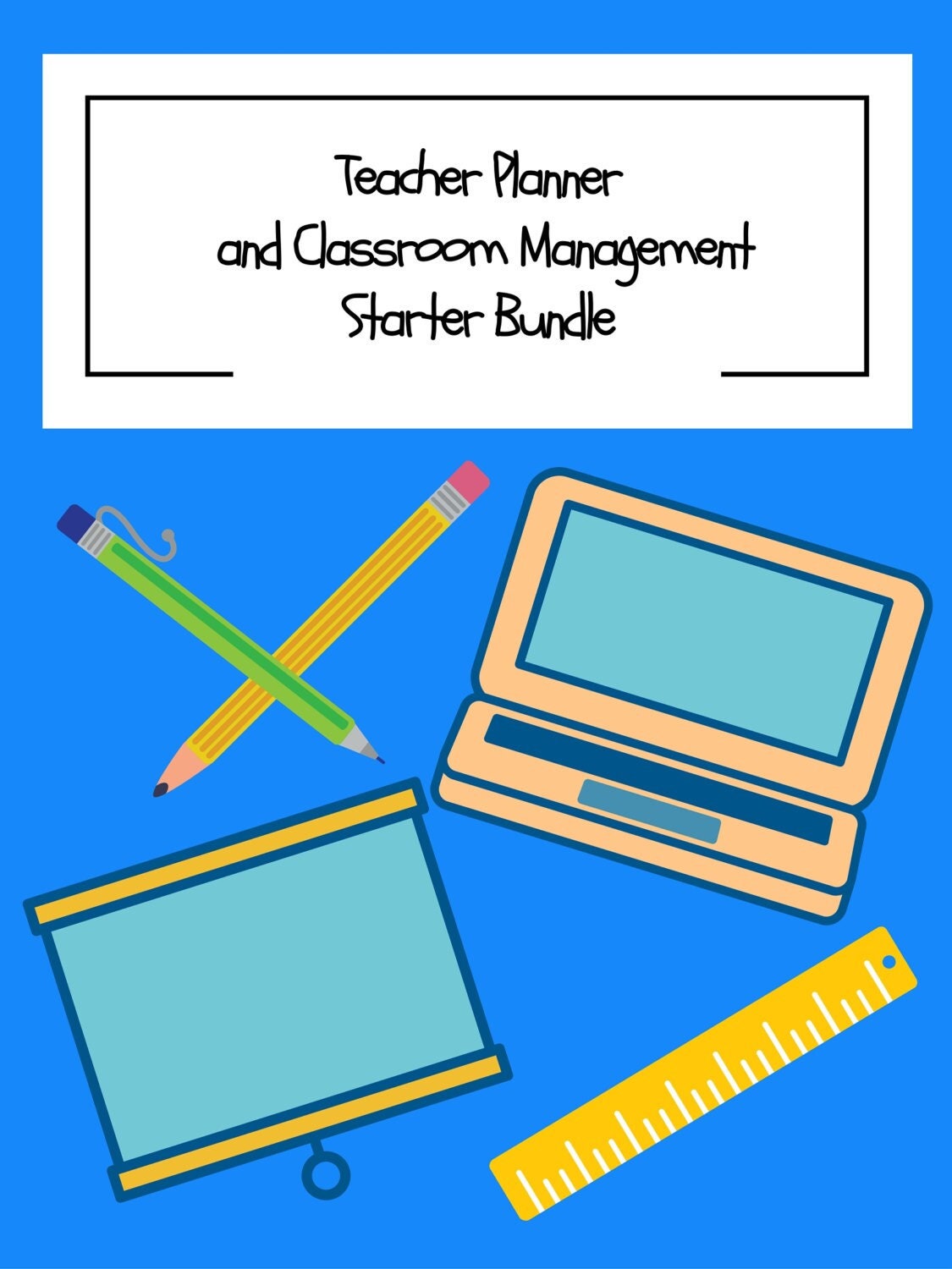 Teacher Planner and Classroom Management Starter Bundle - Etsy
