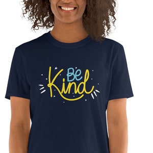 Be Kind T-shirt Motivational Clothing Positive Vibes | Etsy