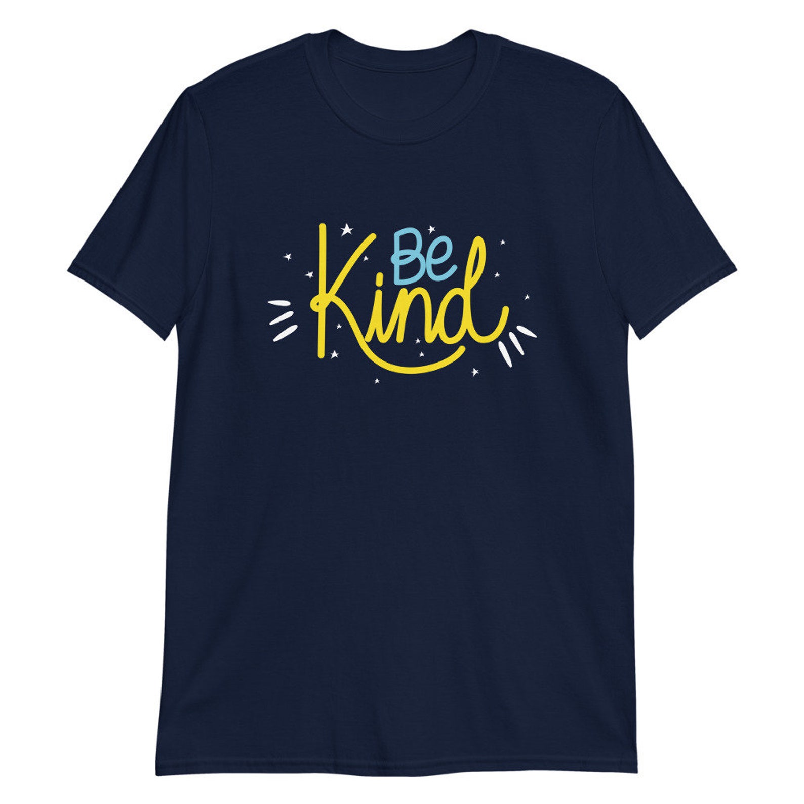 Be Kind T-shirt Motivational Clothing Positive Vibes | Etsy