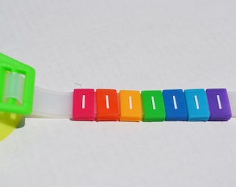 A Letter Tile - Swim Goggle Accessory - Etsy