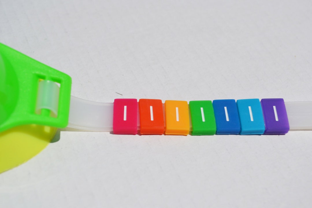 I Letter Tile - Swim Goggle Accessory - Etsy