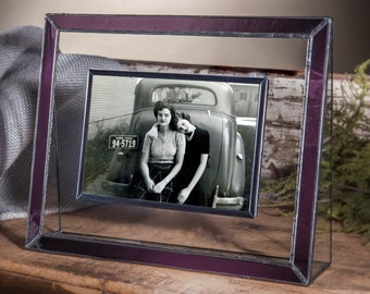 Purple Photo Frame | Etsy