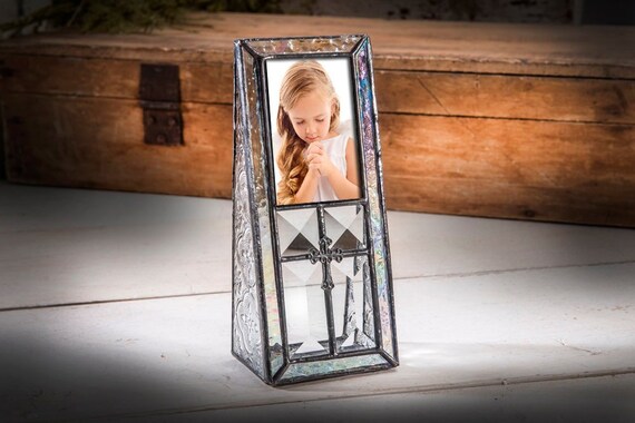 Baptism Gift Picture Frame 2x3 Christian Cross First Communion | Etsy