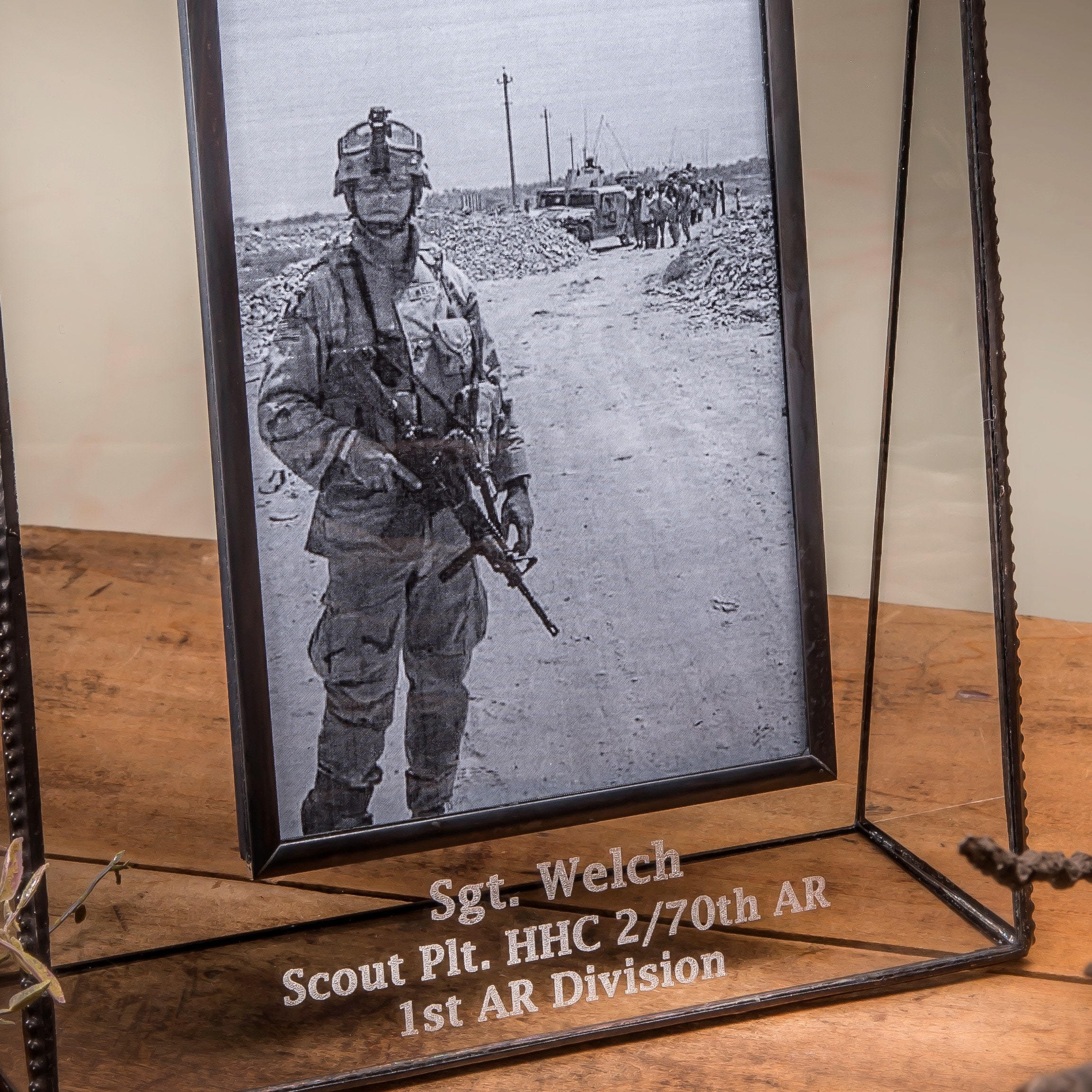Military Frame Custom Gift Personalized Picture Frame U.S. | Etsy